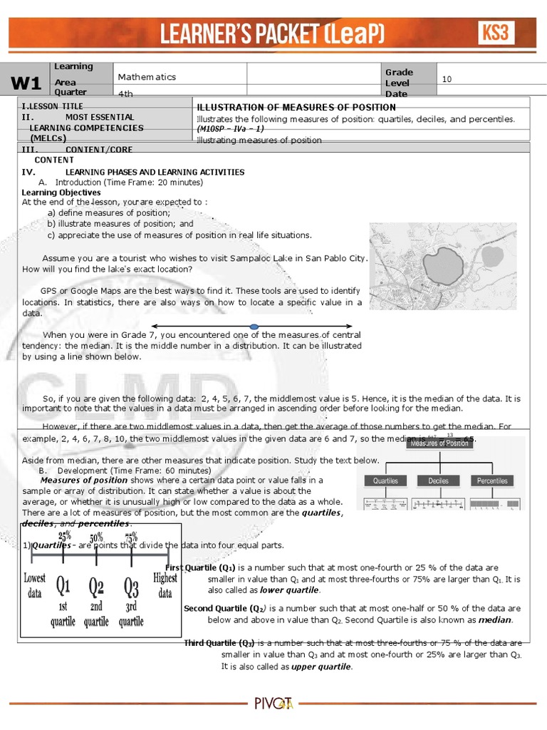 Q4 Math 10 Week 1 | PDF