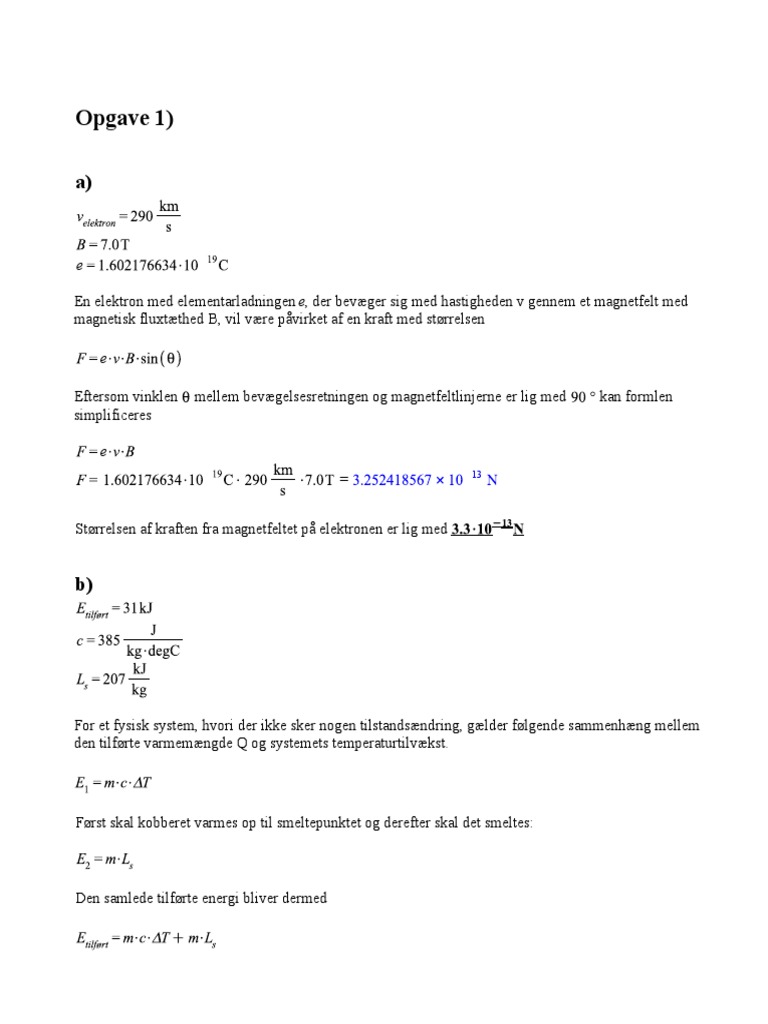 Magnetisme - Aflevering | PDF