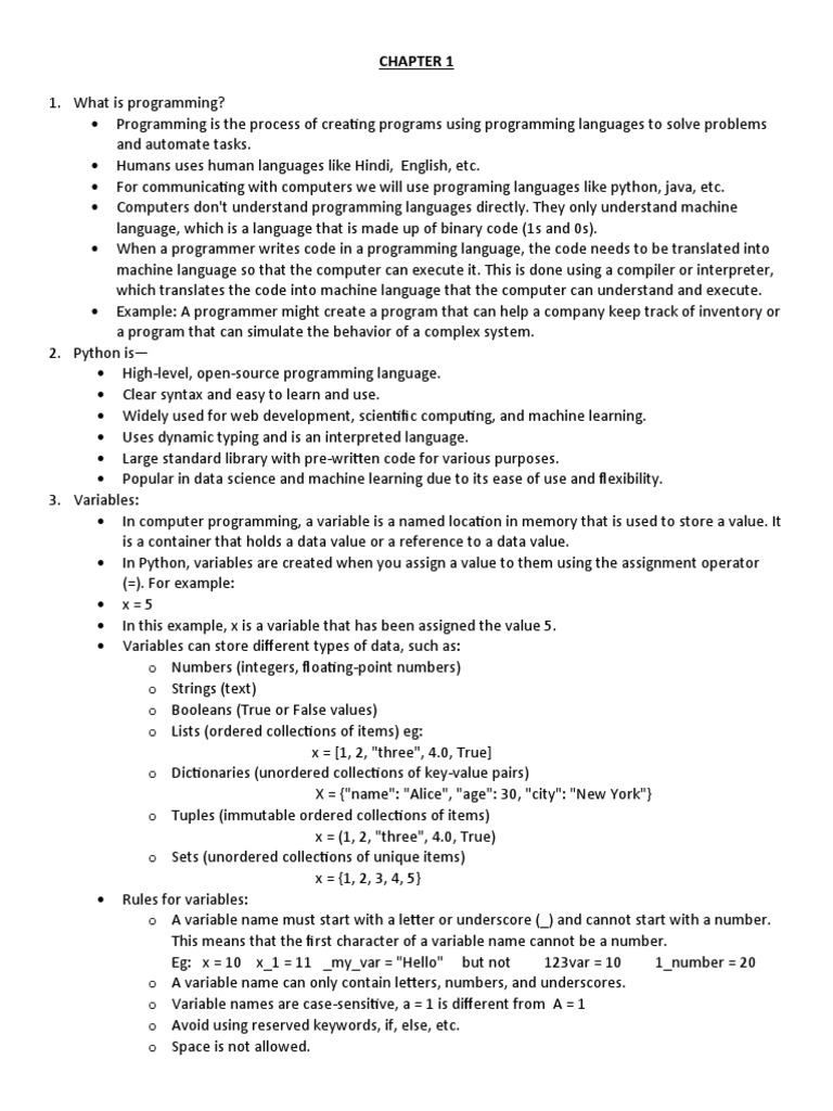 Python Pdf Programming Language Computer Programming