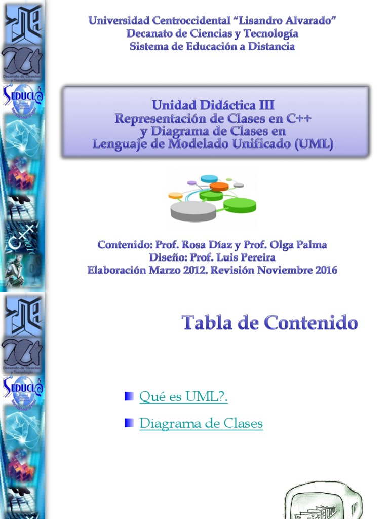 Tema 1 Representación de Las Clases | PDF | Lenguaje de modelado unificado | Clase (Programación ...