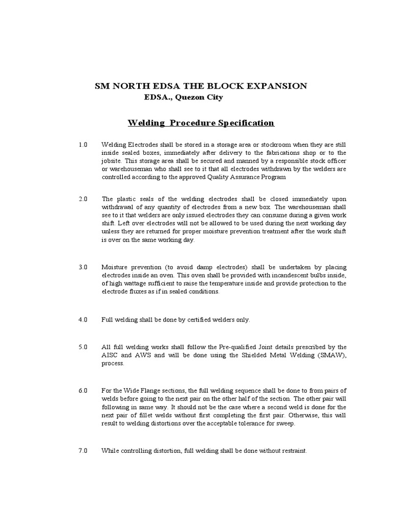 Welding Methodology | PDF | Welding | Construction