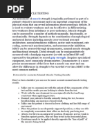 MRC Scale | PDF | Neurological Disorders | Medical Specialties