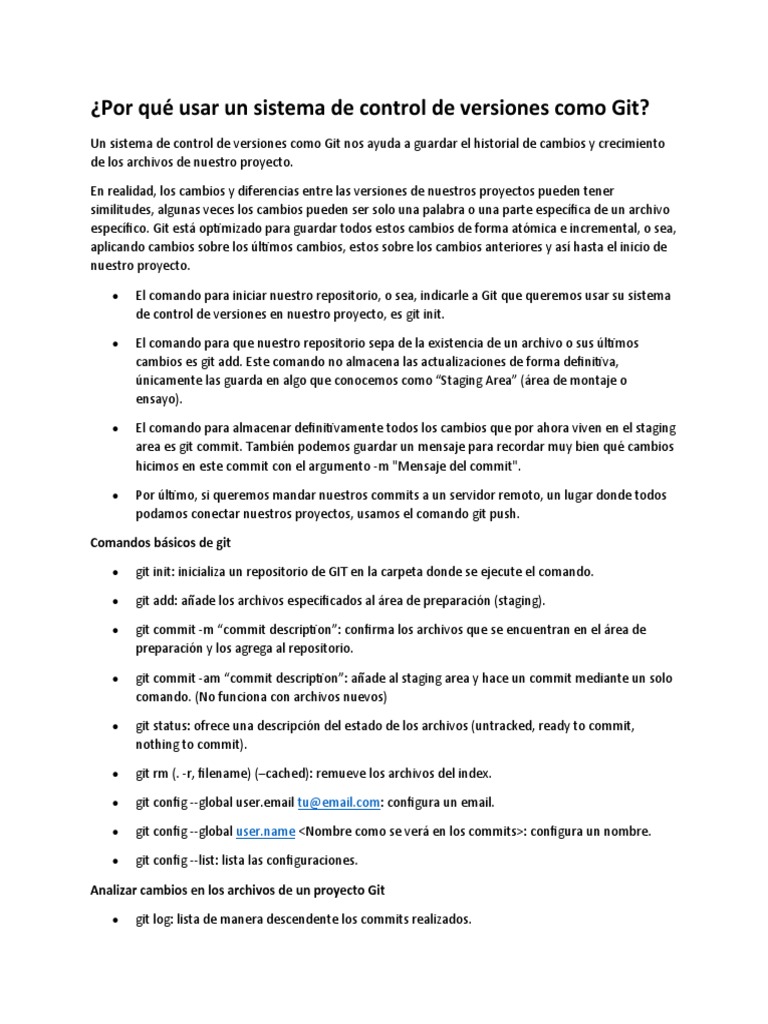 Notas de Git y Github | PDF | Cubierta segura | Archivo de computadora