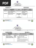 Sample PMCF Sy 2021 2022 | PDF | Learning | Teachers