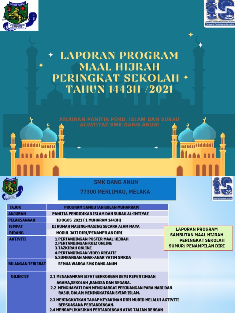 Laporan Maal Hijrah 1443H 2021 PDF | PDF