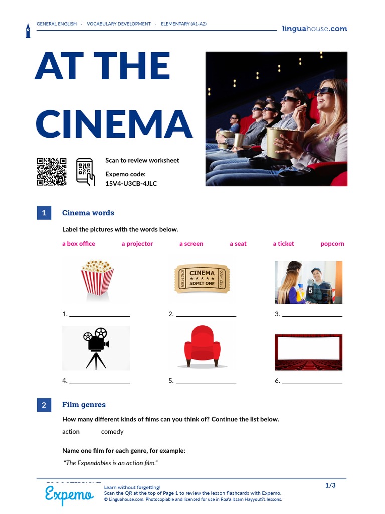 At The Cinema | PDF