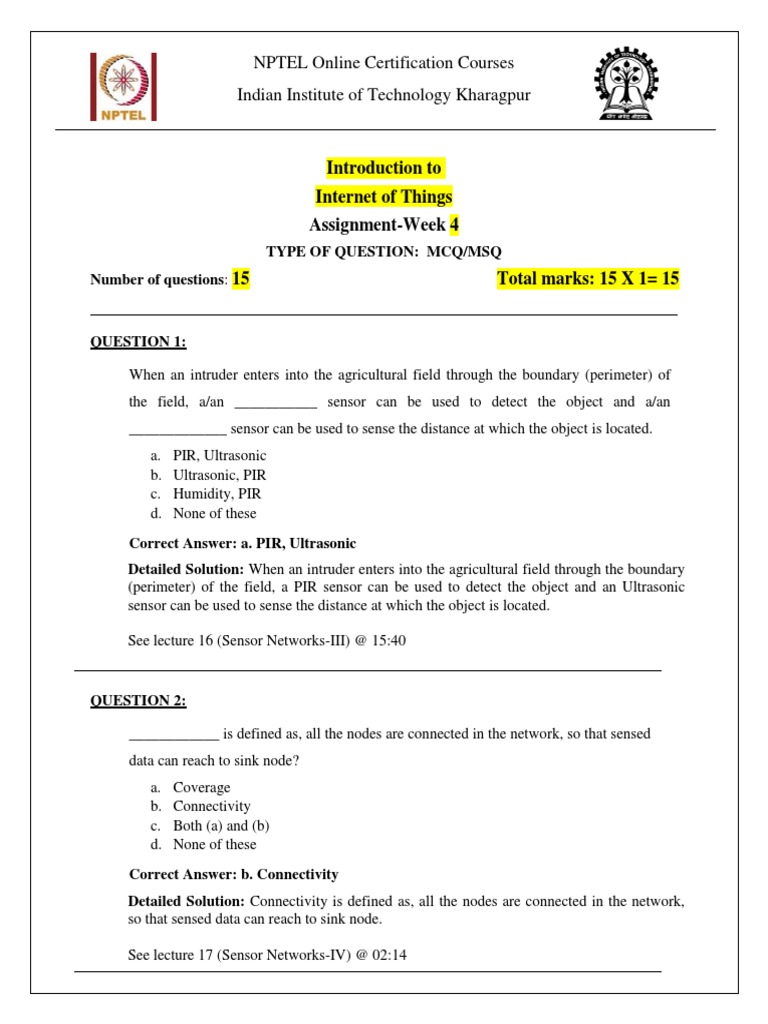 Assignment W4 | PDF