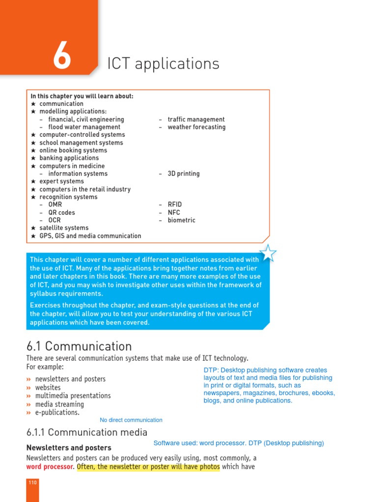 Chapter 6 ICT | PDF | Internet | Voice Over Ip