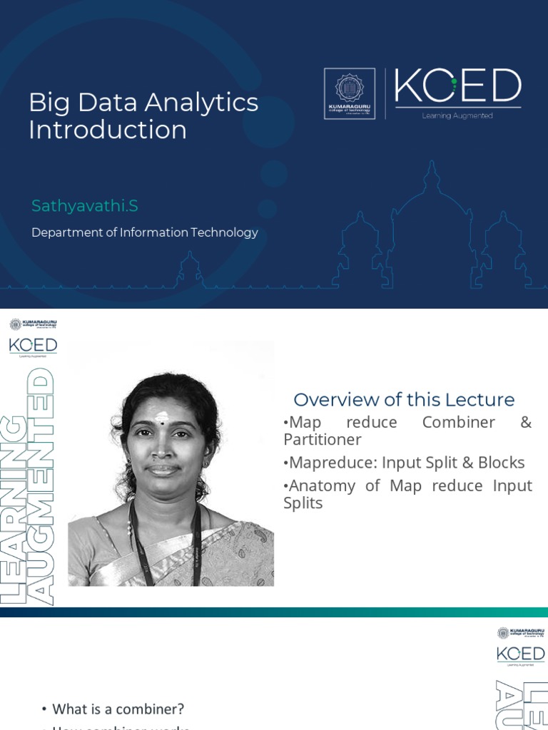 P PPT1-Combiner&Partitioner | PDF | Map Reduce | Computing