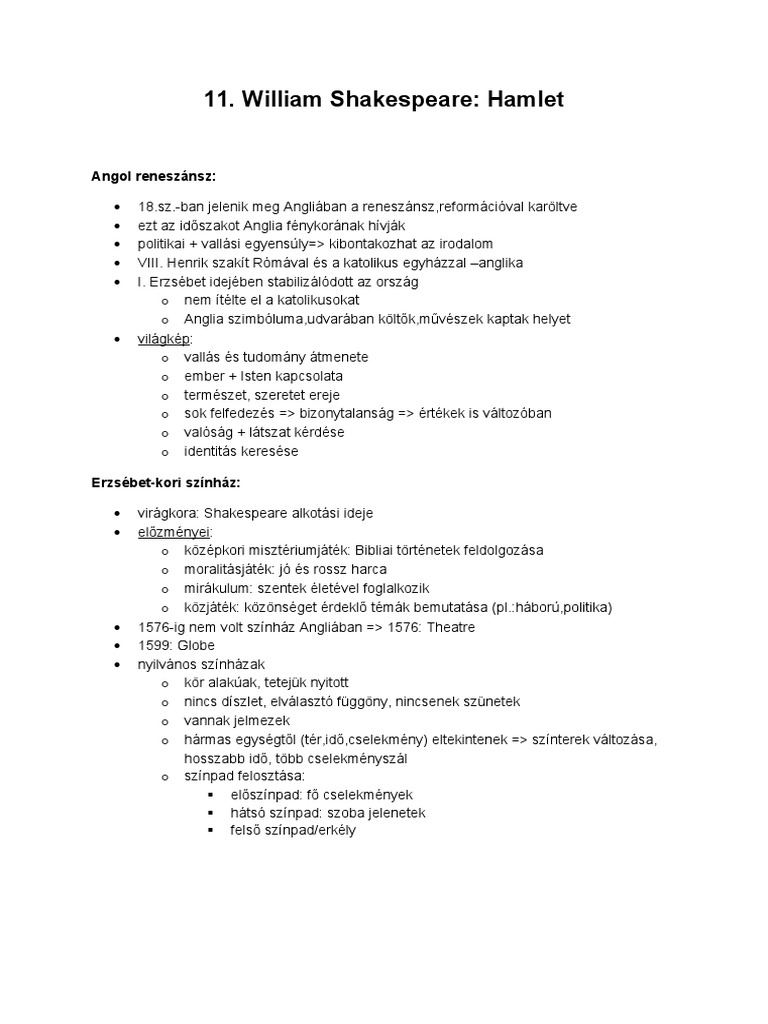 William Shakespiere+Hamlet | PDF