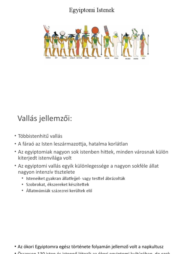 Egyiptomi-Istenek | PDF