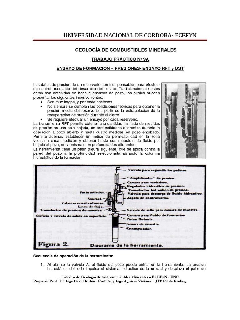 Oil 9a RFT-DST | PDF | Medida de presión | Presión