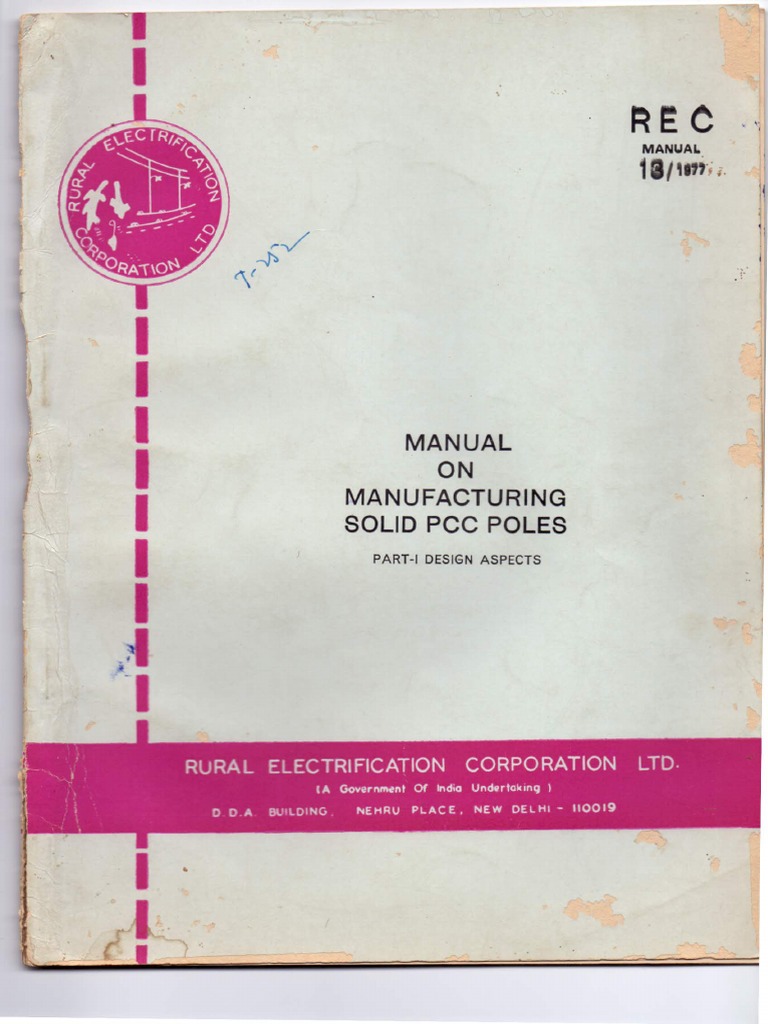 PSCC Poles Design Part 1 | PDF