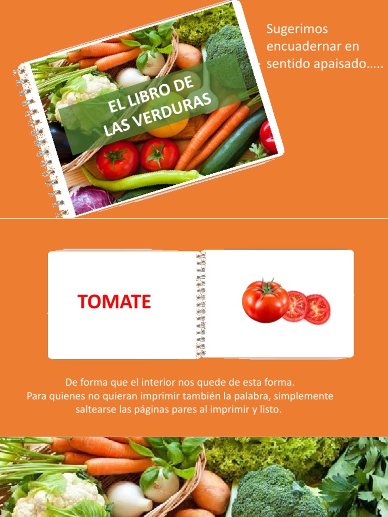El Libro de Las Verduras Castellano | PDF