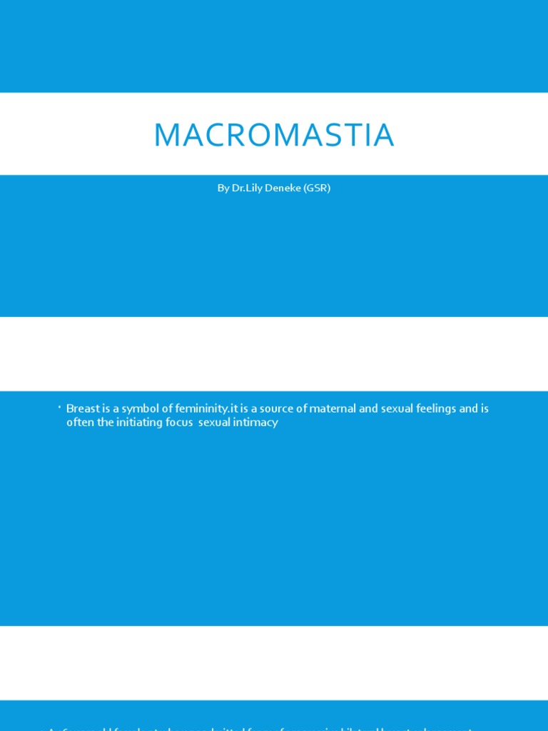 Macromastia Pdf