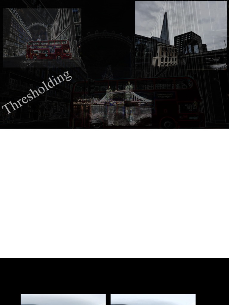 A Guide to Global and Local Thresholding Techniques for Image Segmentation | PDF | Computer ...