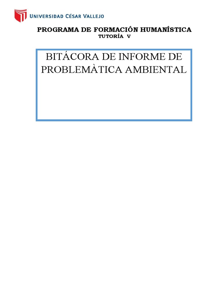 Bitácora de Informe Ambiental 2023 | PDF | Residuos | Contaminación