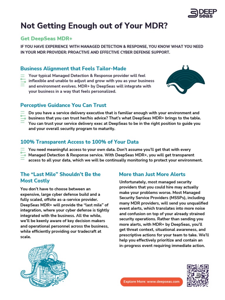 DeepSeas MDR Managed Detection Response Overview | PDF | Computer ... DeepSeas MDR Managed Detection Response Overview | PDF | Computer ...