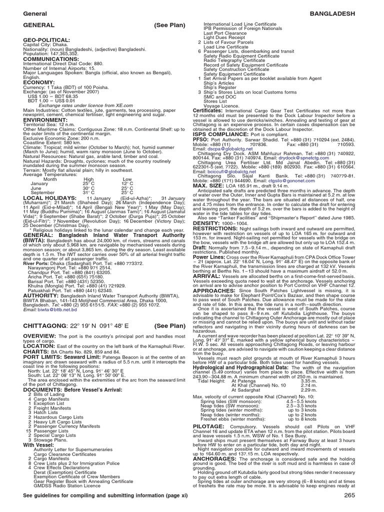 General Bangladesh General (See Plan) : Geo-Political | PDF