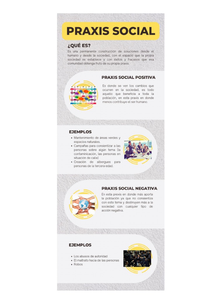 Praxis Social y praxis natural | PDF