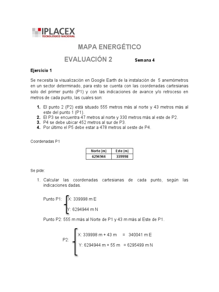 Tarea Mapa Energético | PDF