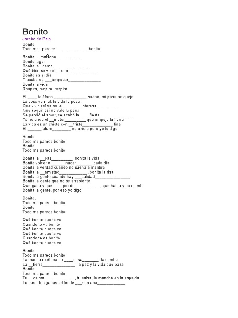 Copia Di Bonito-Jarabe de Palo Antonio Fernandez | PDF