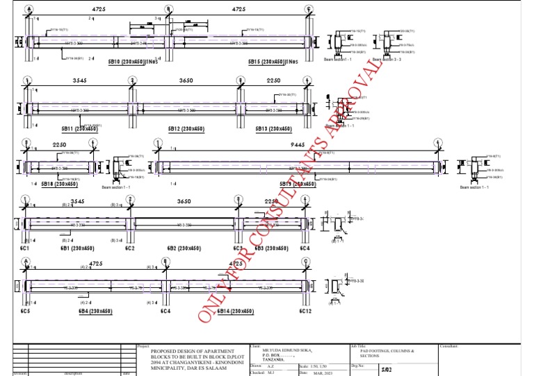 11.beams Bar Details 04 | PDF