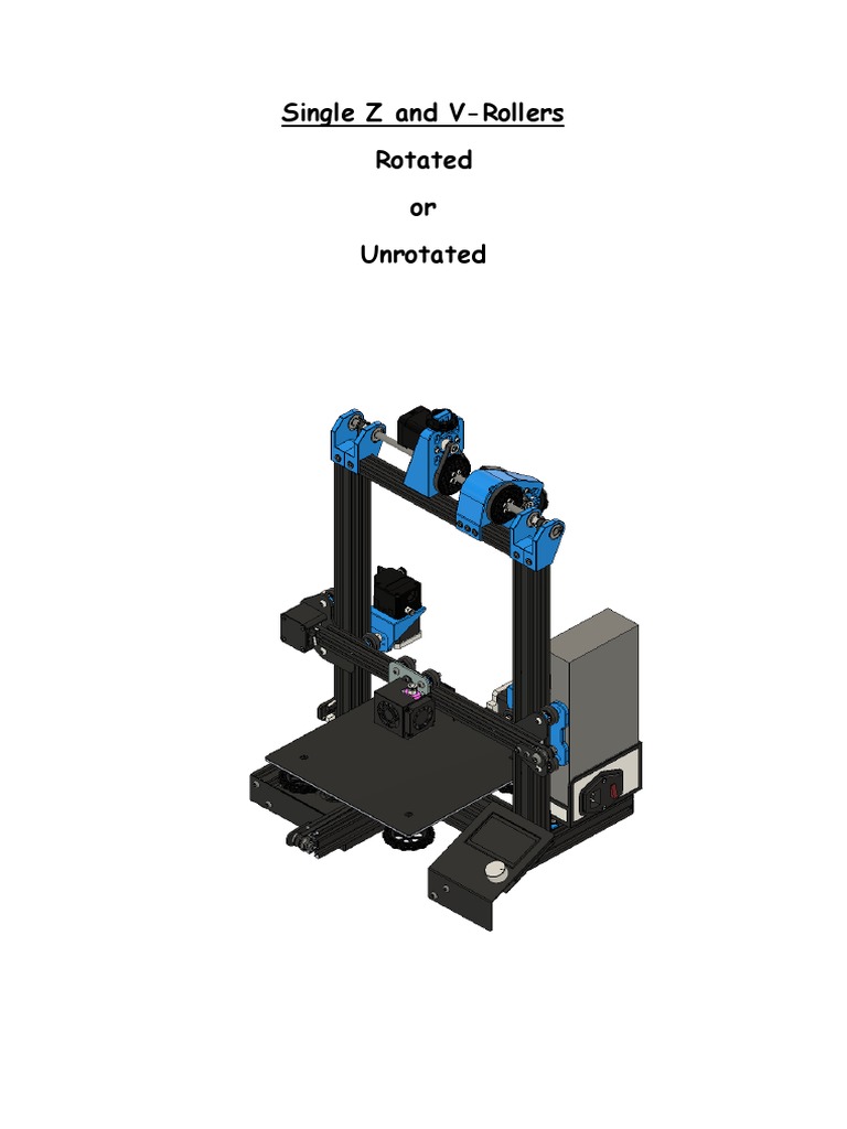 Belt Driven Ender 3 v2 BOM - 22022022 | PDF