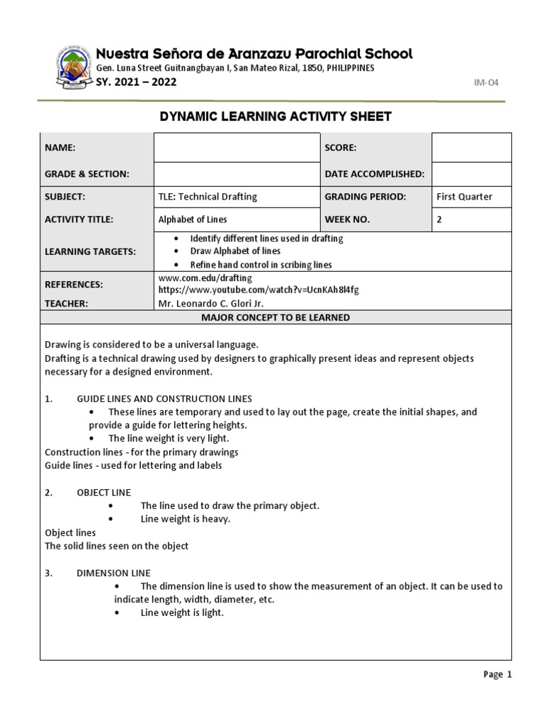 How To Draw Plate Sheet | PDF