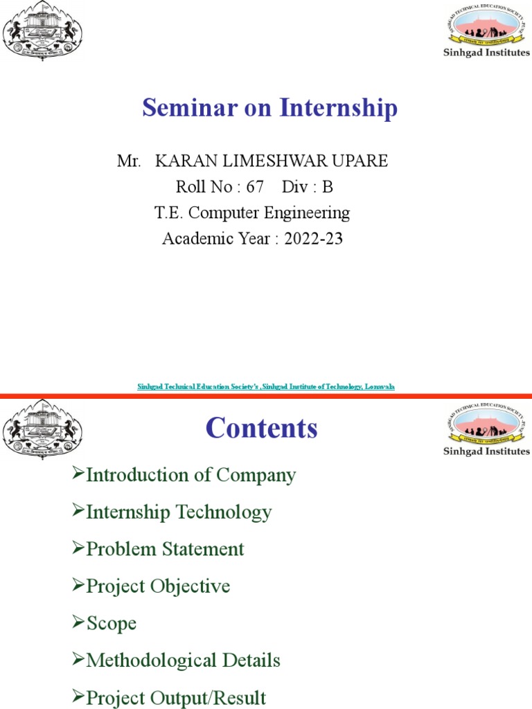 PPT Presentation KARAN UPARE | PDF