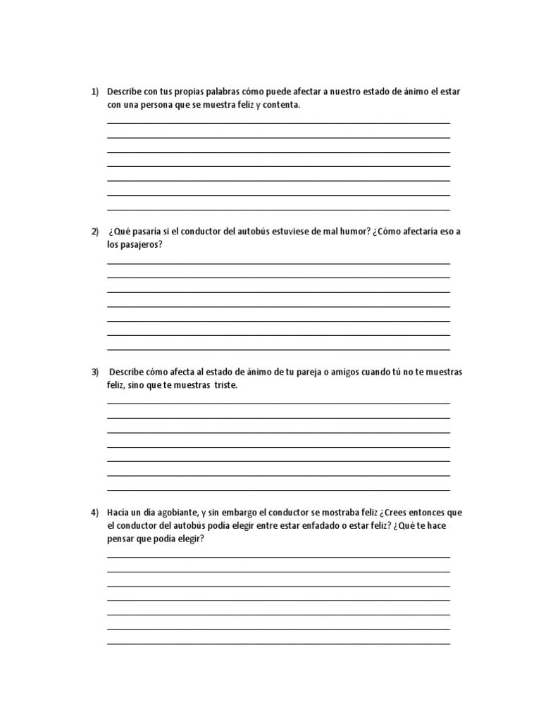 Taller de Autocontrol | PDF