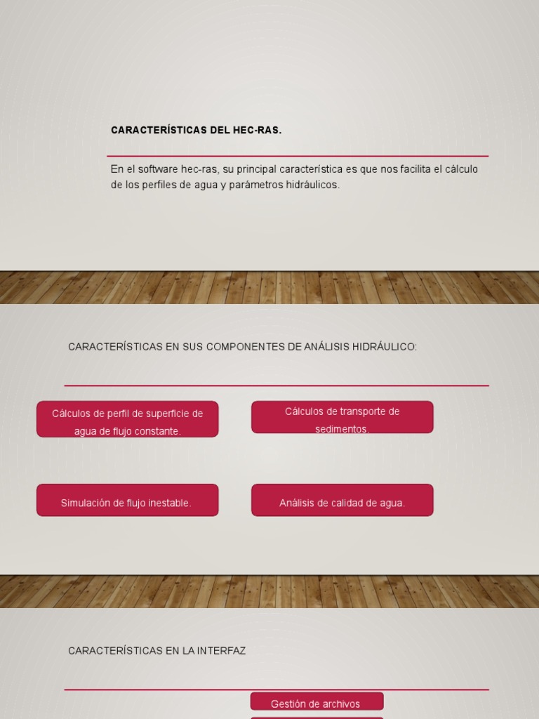 Características Del HEC-RAS | PDF