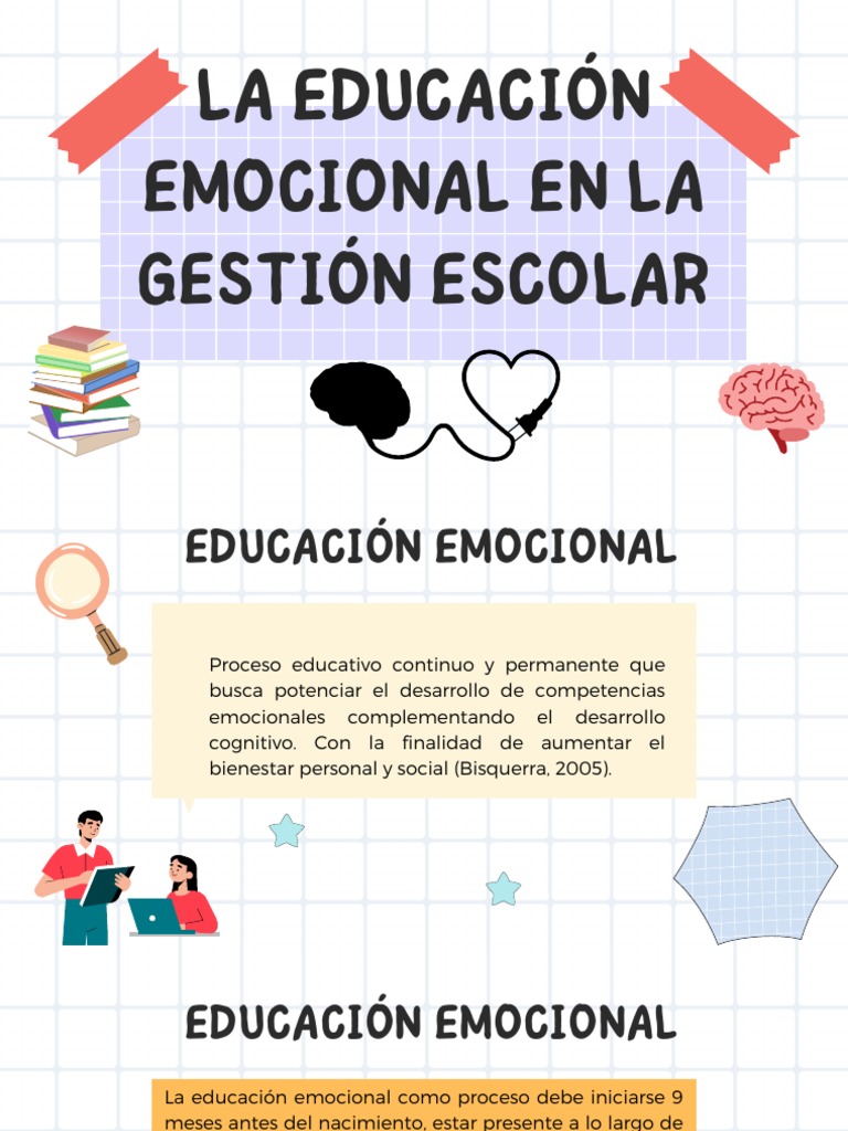 La Educación Emocional en La Gestión Escolar | PDF | Las emociones ...