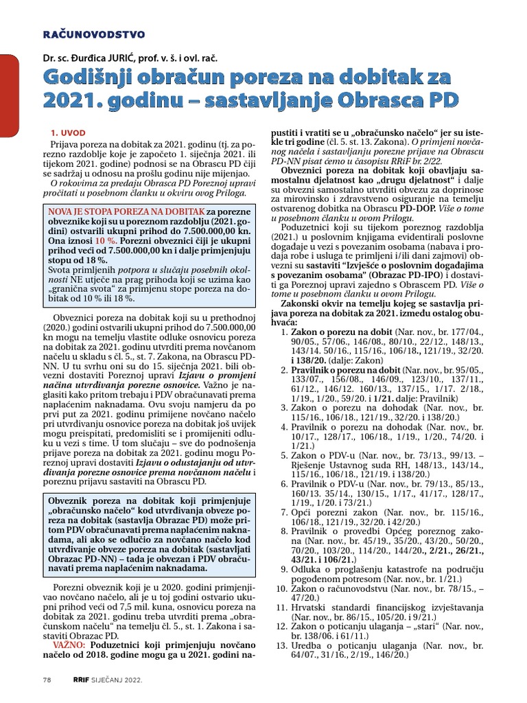 PD Obrazac | PDF