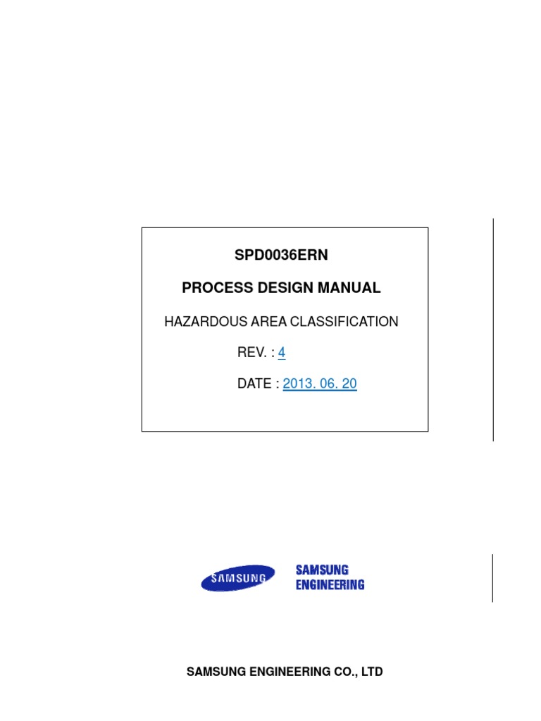 Hazardous Area Classification Manual | PDF | Chemical Process ...