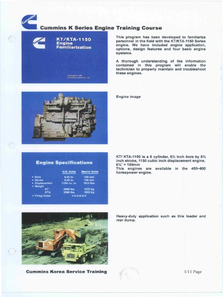 K Series Engine Training Course | PDF | Pump | Turbocharger