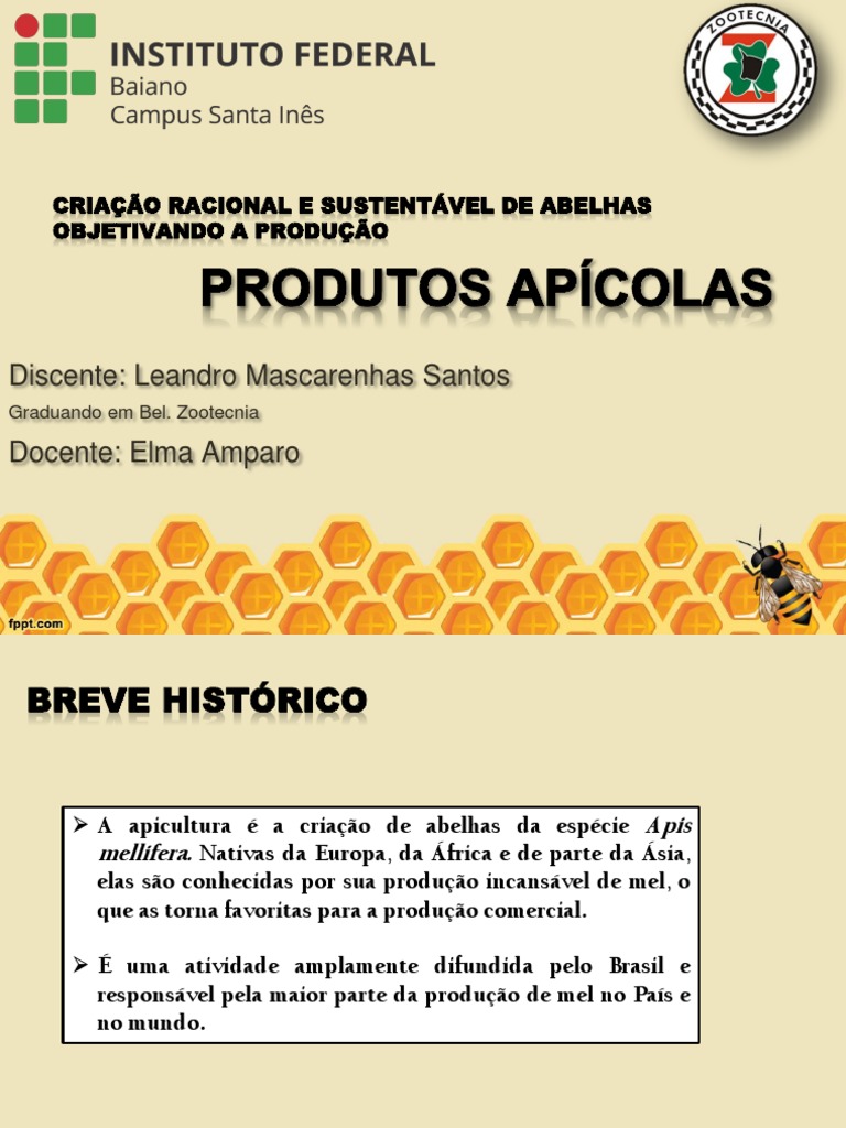 Produtos Apicolas Final | PDF | Apicultura | Mel