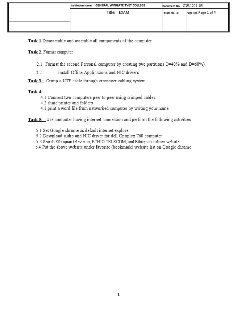 Level II Coc | Download Free PDF | Internet | Information And ...