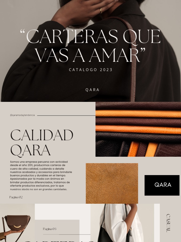 Catálogo de Carteras Ejemplo | PDF