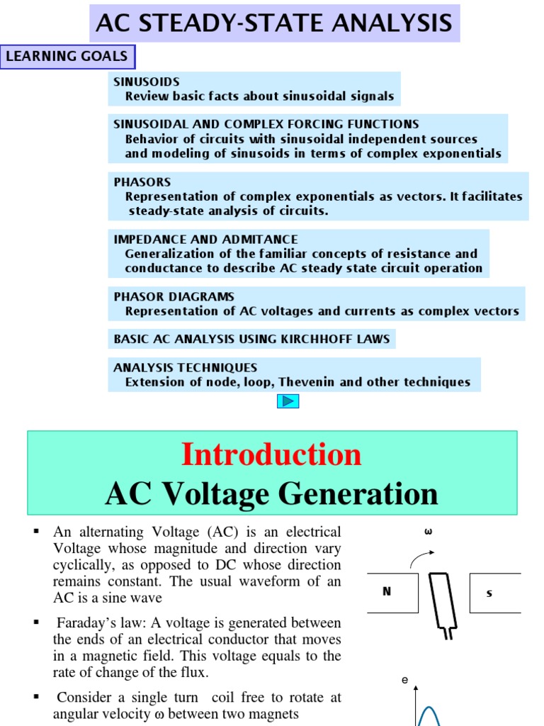 Chapter 8 | PDF | Electrical Impedance | Alternating Current