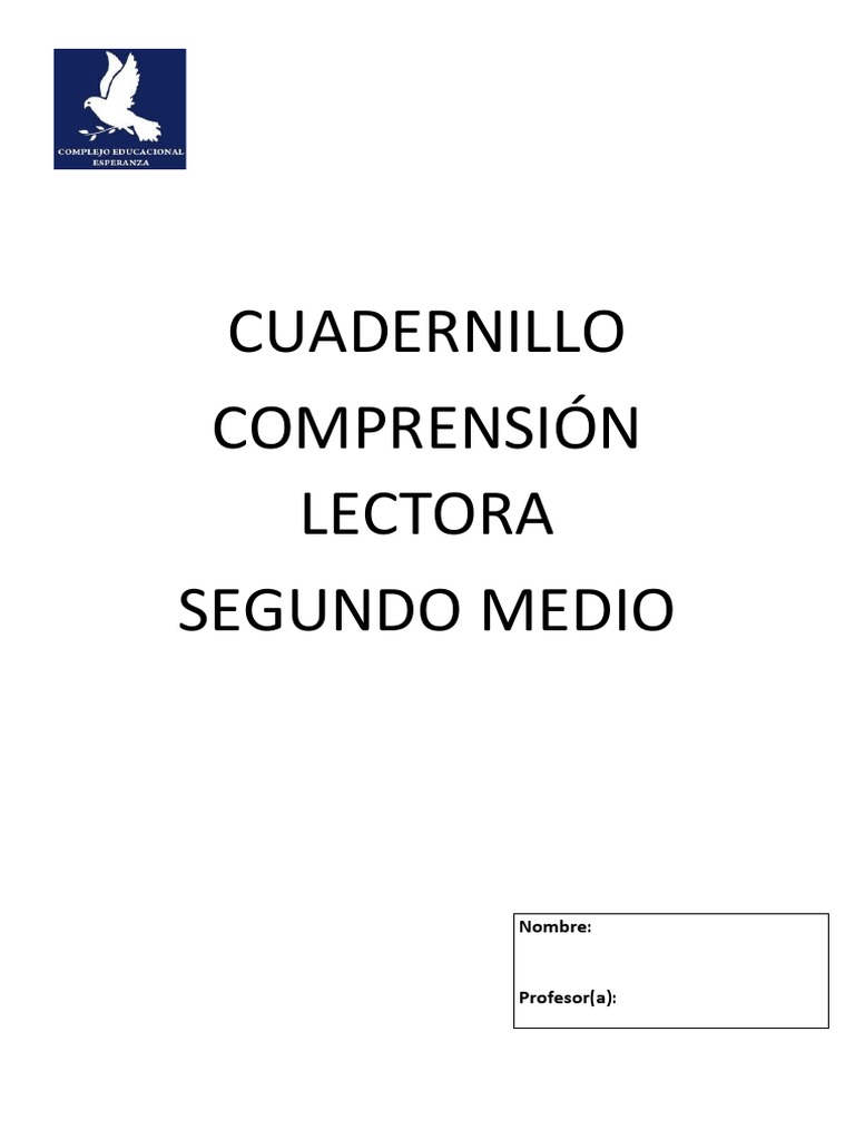 Cuadernillo de Lectura | PDF | Amor