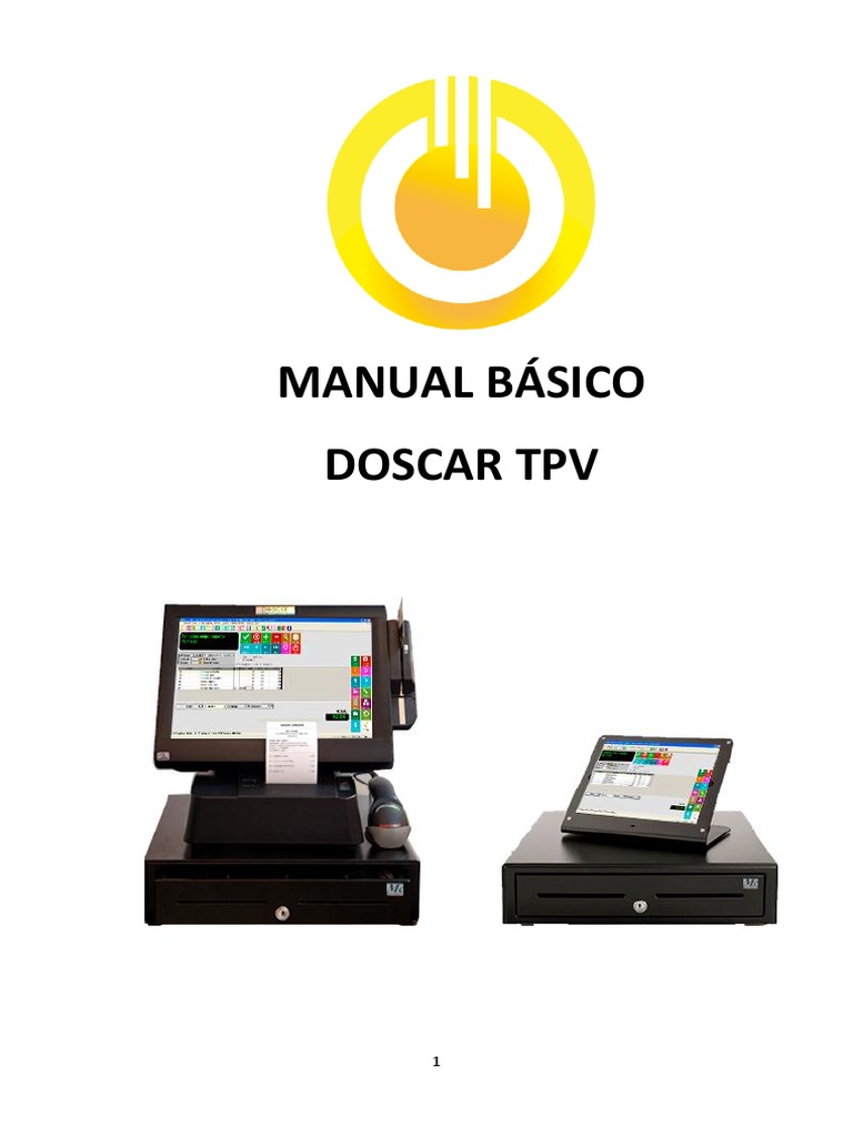 Manual Basico TPV Comercio Software Doscar | PDF | Factura | Informática