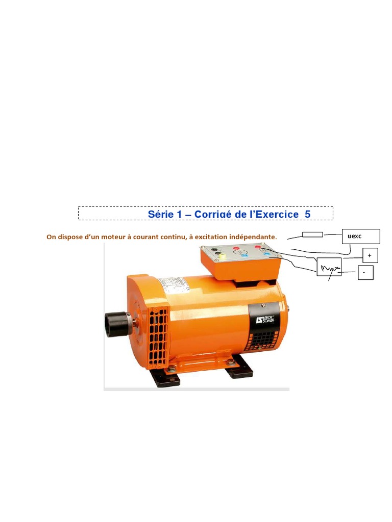 Corriga SERIE 1 Exo 5 Et Exo 6 | PDF | Rotation | Grandeur physique