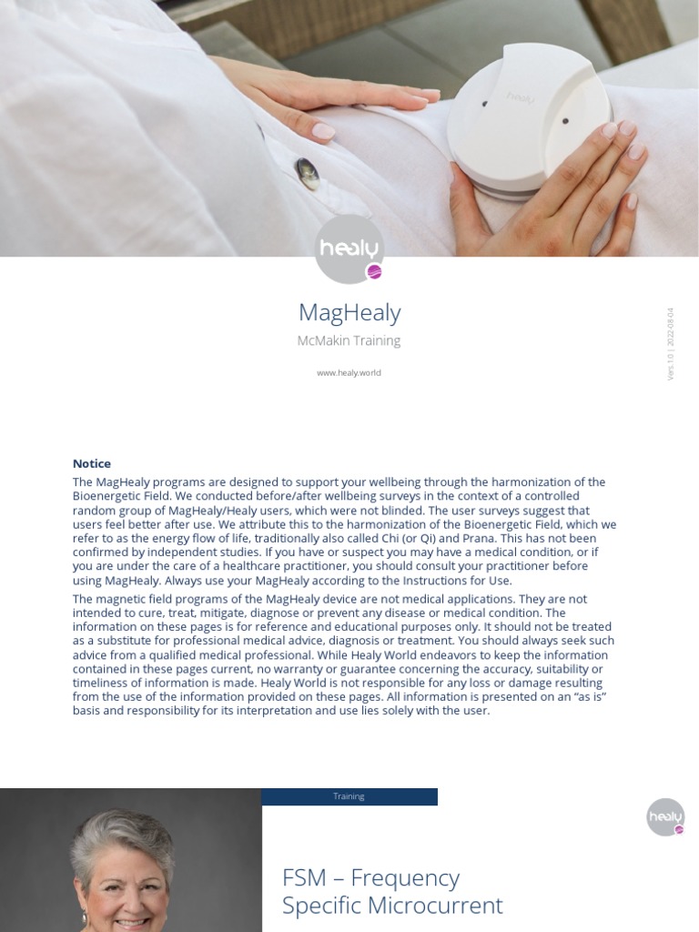 An Introduction to Frequency Specific Microcurrent Therapy and its Implementation Through the ...