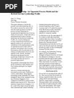 Followership and Servant Leadership in the Army | PDF | Servant ...