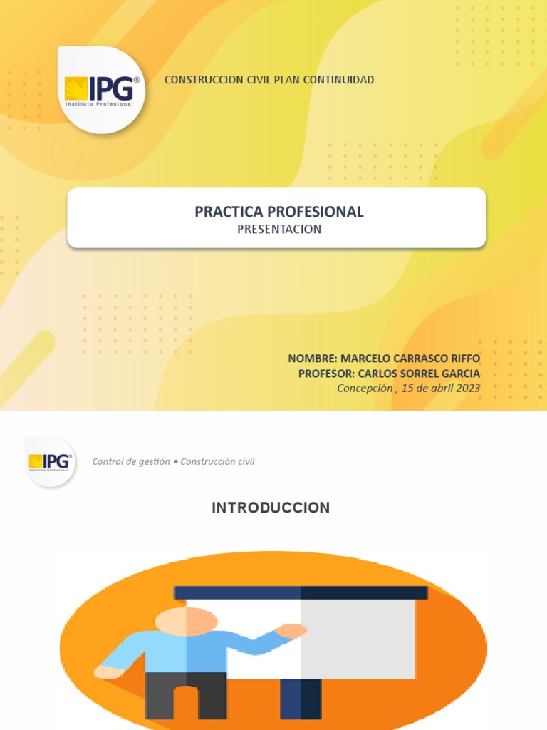 Presentacion Practica Profesional | PDF