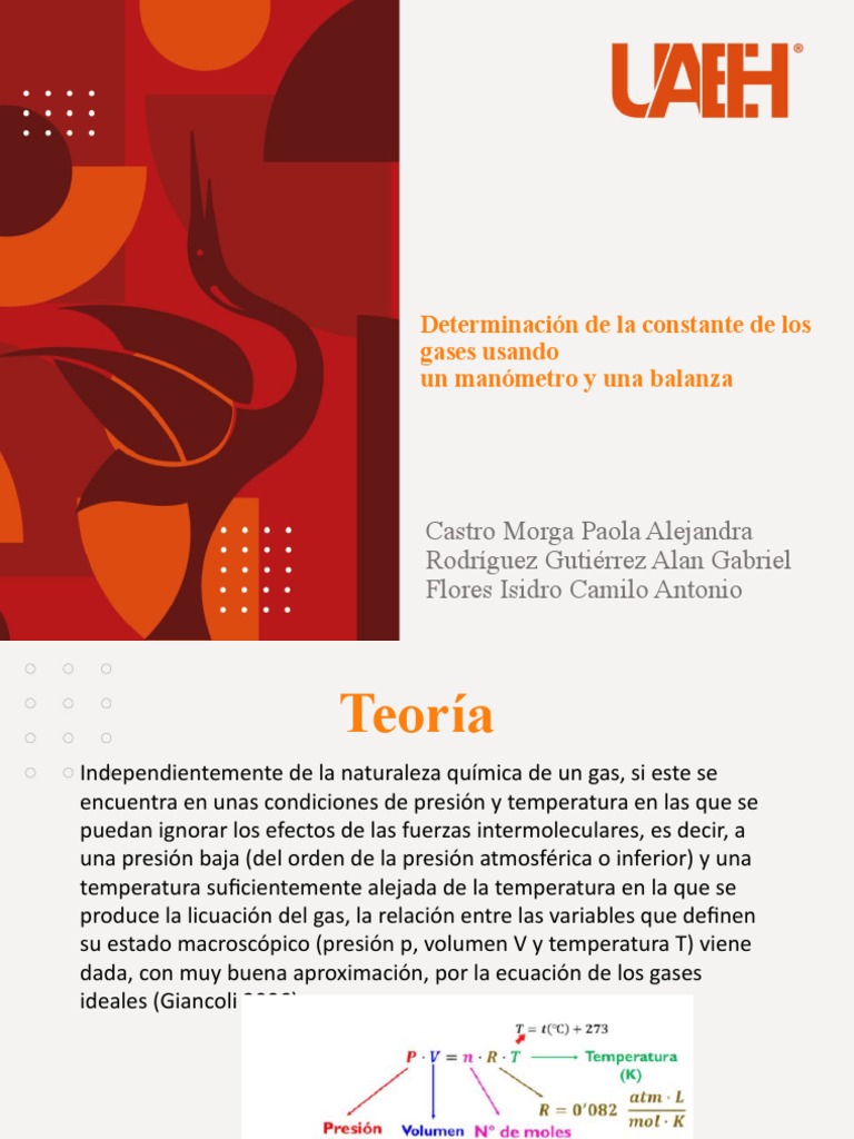 Cte Gases | PDF | Gases | Presión