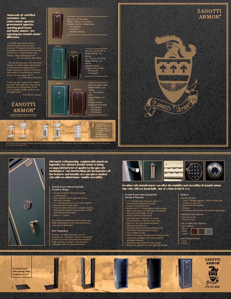 Zanotti Armor | PDF | Door