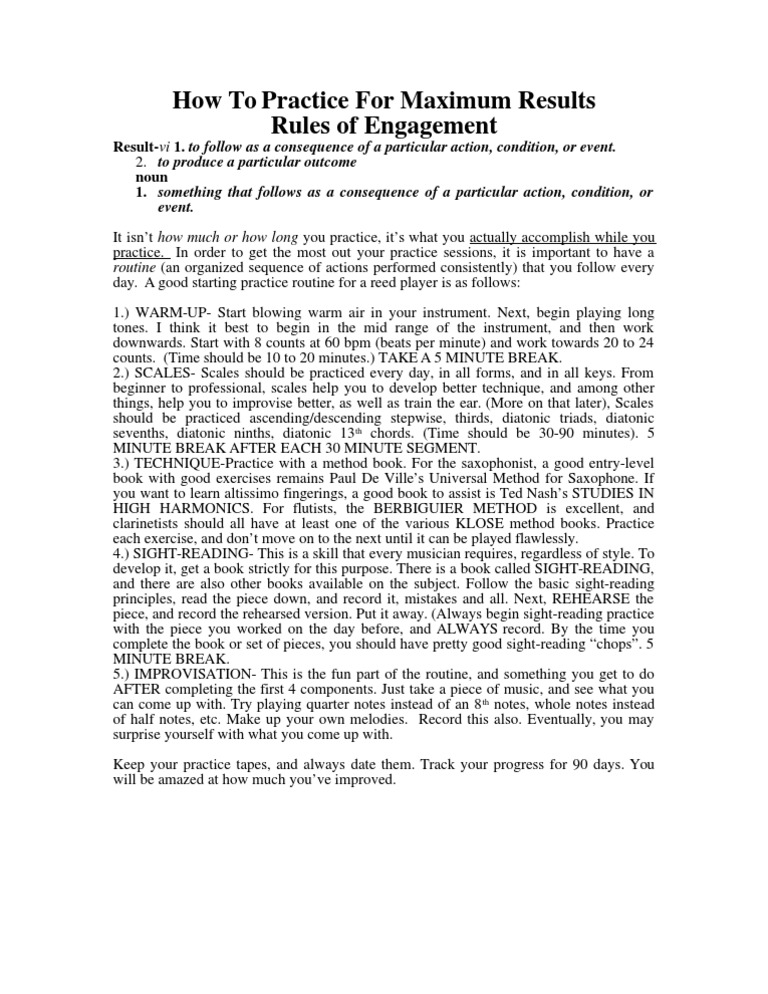 How To Practice PDF