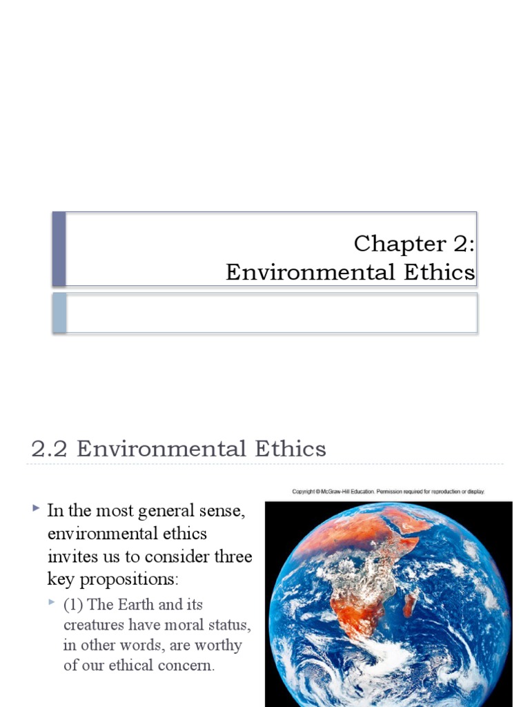 Chapter 2 Env 100updated (Autosaved) | PDF | Environmental Ethics ...